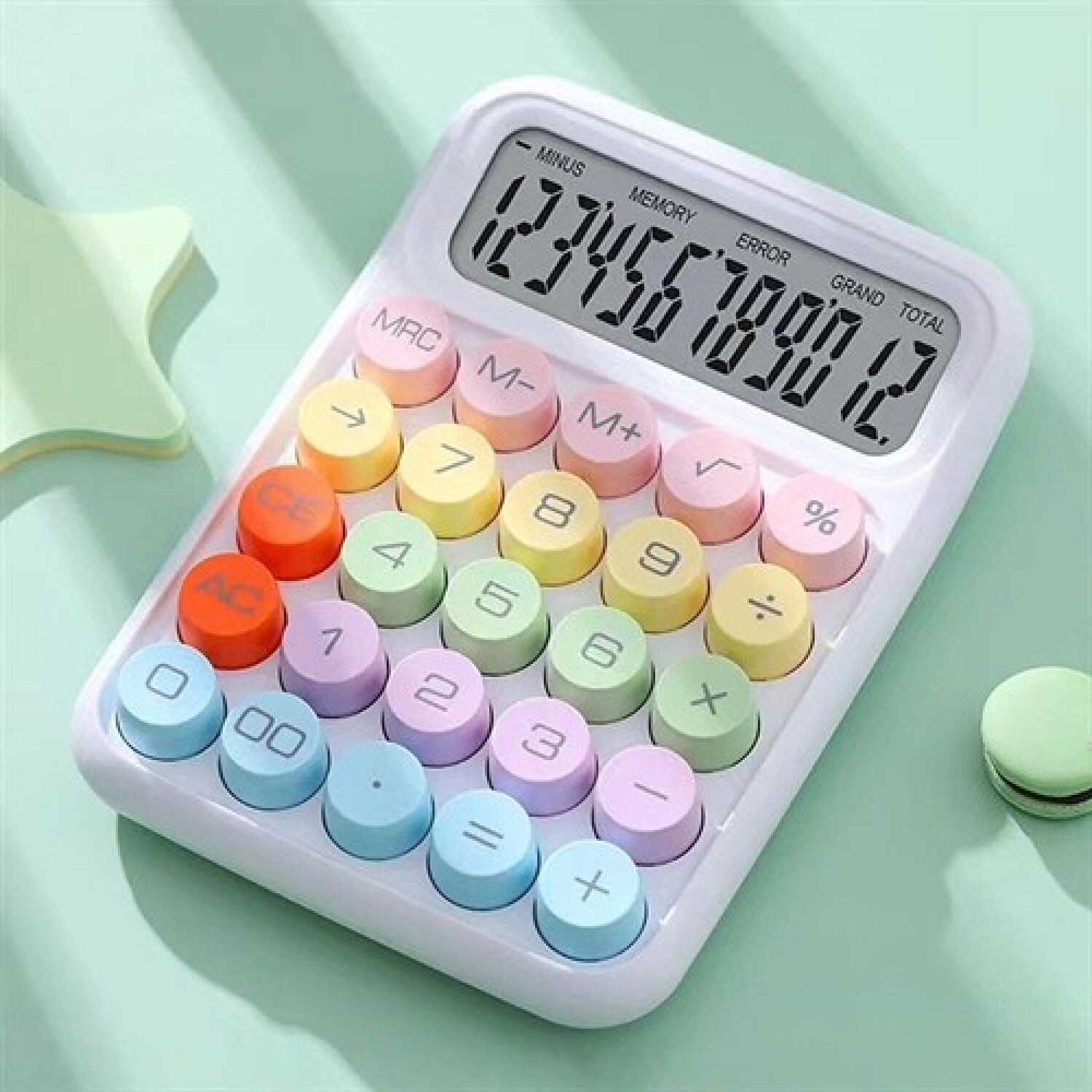 Calculadora electrónica 12 dígitos color pastel ARTEL - Joyas ...